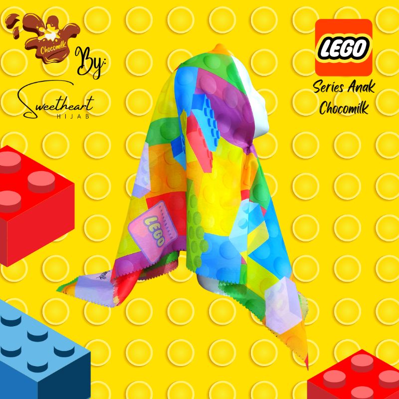 Jual Lego Series Kids Chocomilk By Sweetheart.inc / Hijab Voal / Hijab ...