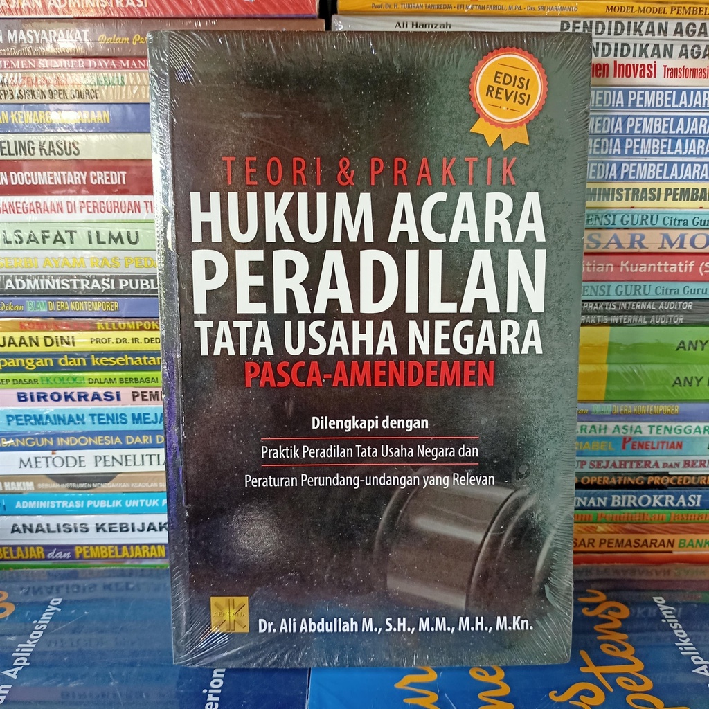 Jual Buku TEORI DAN PRAKTIK HUKUM ACARA PERADILAN TATA USAHA NEGARA PASCA-AMENDEMEN Revisi - Dr ...
