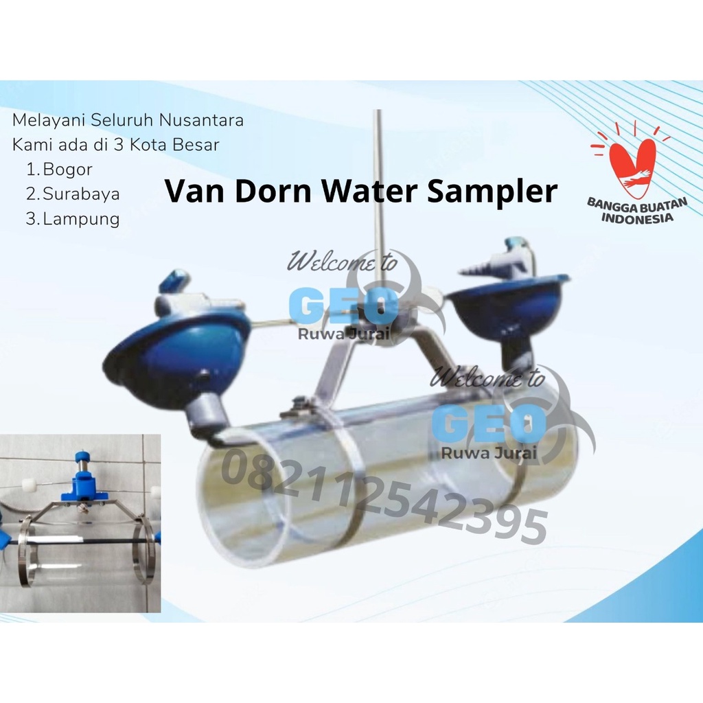 Jual Van Dorn Horizontal Well Water Sampler 2.2 L | Shopee Indonesia