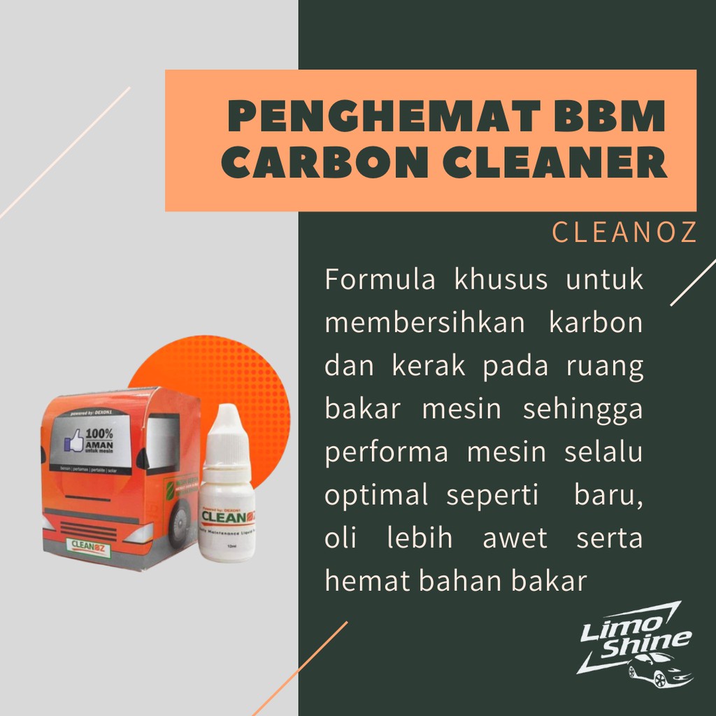 Jual Original Cleanoz Penghemat BBM Engine Cleaner 1 Box (4 Botol ...