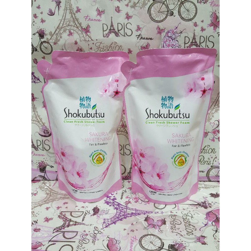 Jual Shokubutsu Refill Sabun Mandi Sakura Whitening 550gr Indonesia ...