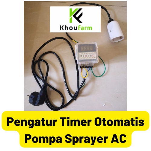 Jual Pengatur Timer Otomatis Pompa Sprayer AC Kandang Peternakan Farm ...