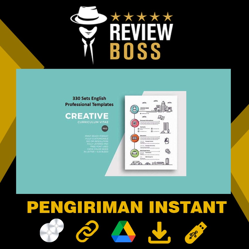 Jual BUNDLE 330 TEMPLATE CV RESUME LAMARAN KERJA PREMIUM SET KARIR SIAP ...