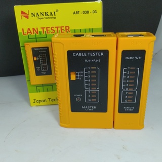 Jual ALAT TESTER KABEL LAN NANKAI TES KABEL JARINGAN KOMPUTER RJ45 ...