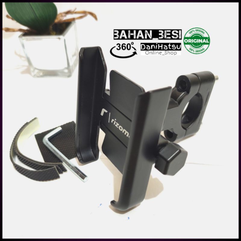 Jual HOLDER HP PONSEL MOTOR BESI DI SPION STANG HONDA YAMAHA NEW NMAX ...