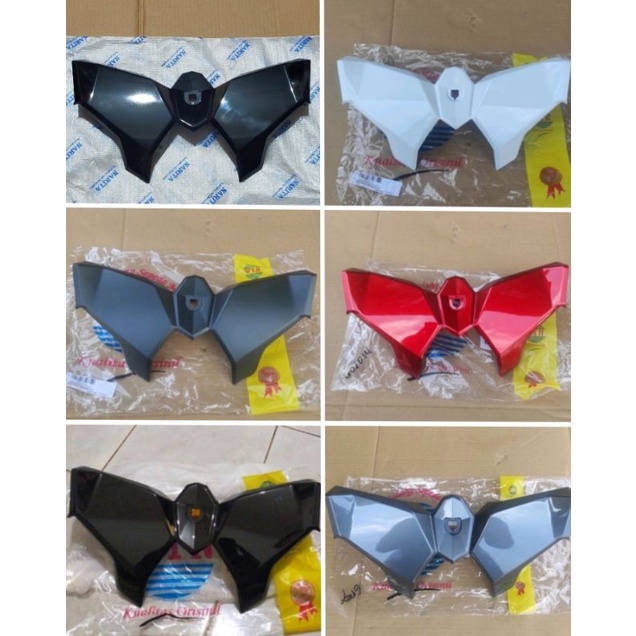 Jual cover rak rack laci dasbor kupu kupu cover kontak vario 125 150 ...