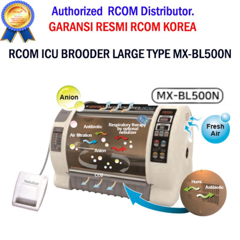 Jual RCOM BIRD BROODER ICU Large(MXBL500N) | Shopee Indonesia