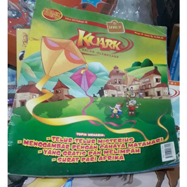 Jual Majalah Kuark Kelas Olimpiade Level II | Shopee Indonesia