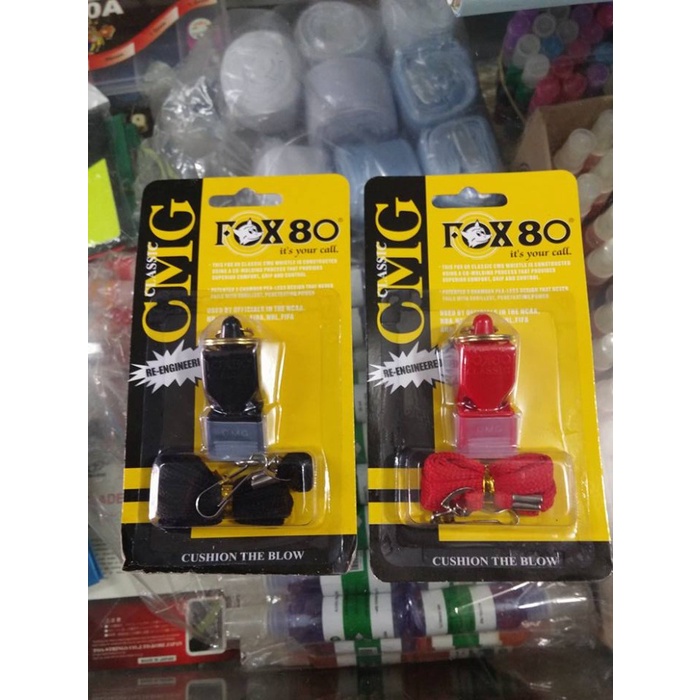 Jual peluit fox 80 cmg original CANADA pluit pramuka pluit wasit ...