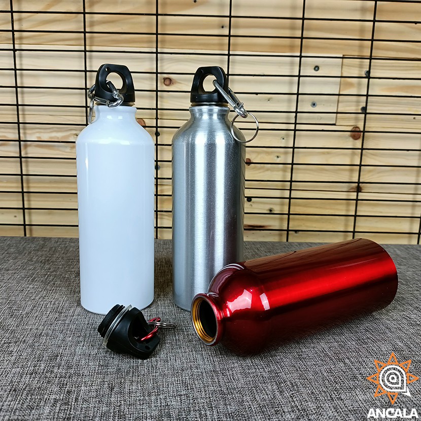 Jual BOTOL ALUMUNIUM 500ML/ BOTOL CARABINER/ BOTOL AIR MINUM | Shopee ...