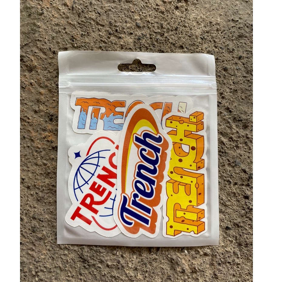 Jual TRENCH STICKER PACK PAKET STIKER - STICKER 1 | Shopee Indonesia