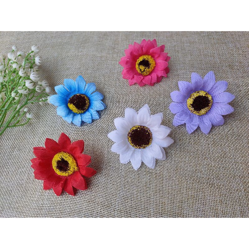 Jual bunga daisy besar / aplikasi kuntum bunga / 12281 / aesthetic ...
