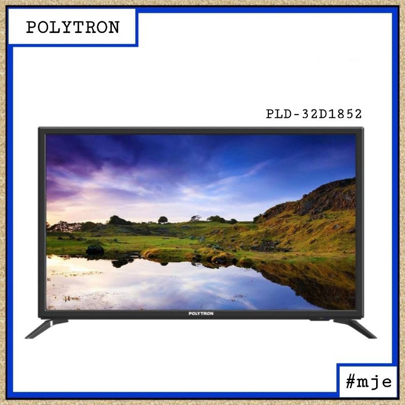 Jual LED TV POLYTRON PLD-32V1853/ 32 Inch SERI TERBARU DIGITAL | Shopee Indonesia