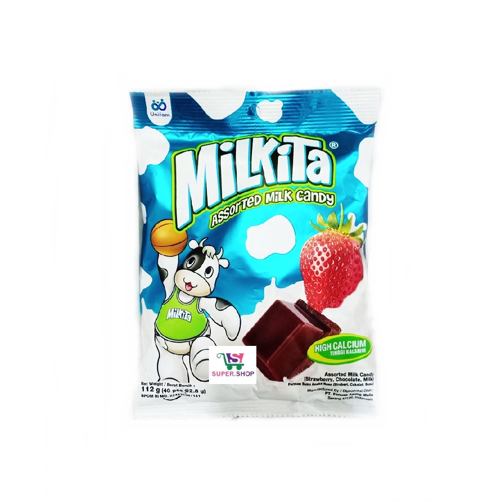 Milkita ASSORTED Milk Candy Permen Susu (isi 40 Pcs) | Shopee Indonesia