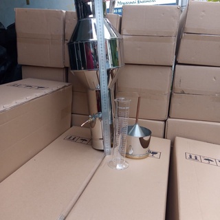 Jual OBS penakar hujan manual, ombrometer Stainless free gelas ukur ...