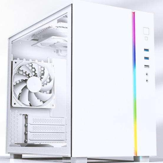 Jual MONTECH SKY ONE MINI WHITE ARGB TEMPERED PC CASE CASING GAMING ...