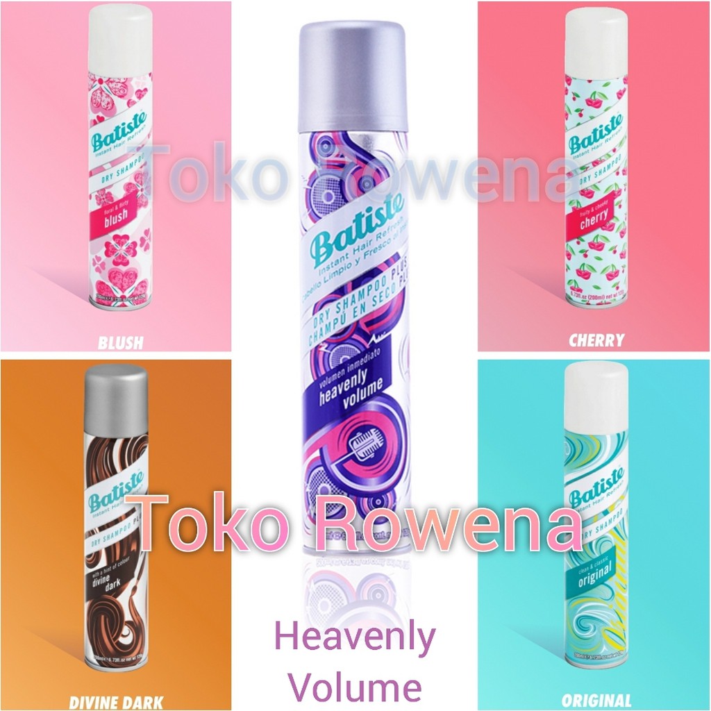 Batiste dry shampo 200ml shampo kering | Shopee Indonesia