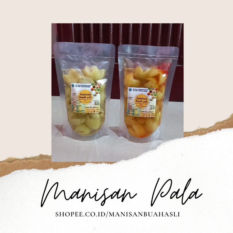 Jual Manisan Buah Pala 350 gram | Shopee Indonesia