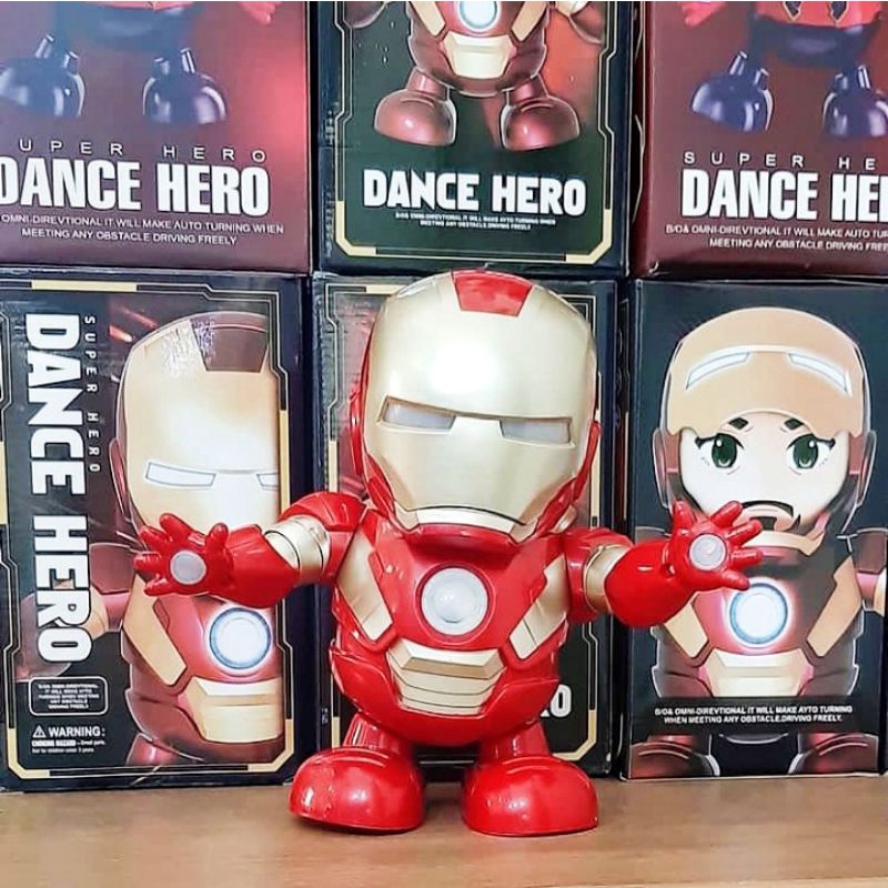 Jual MAINAN ROBOT IRON DANCING/ROBOT DANCING/IRON MAN DANCING/KELINCI ...
