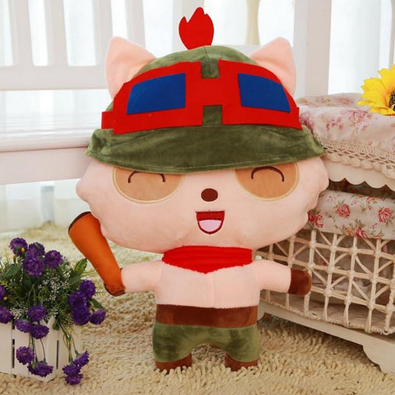 Jual LOL Teemo Plush Doll Toy 20cm/35cm LOL Teemo The Swify Scout Plush ...