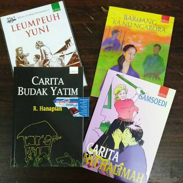 Jual Novel Sunda Dongeng Sunda - Baruang Kanungarora Carita Sunda Nyi ...