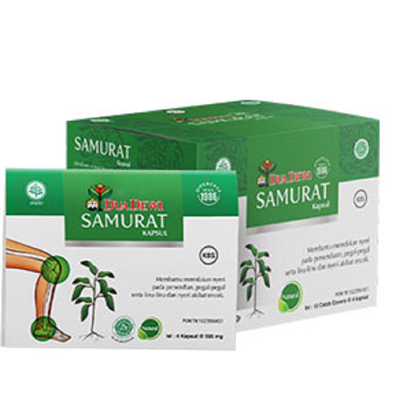 Jual Dua Dewi Samurat 500mg isi 4 kaplet (KI) | Shopee Indonesia