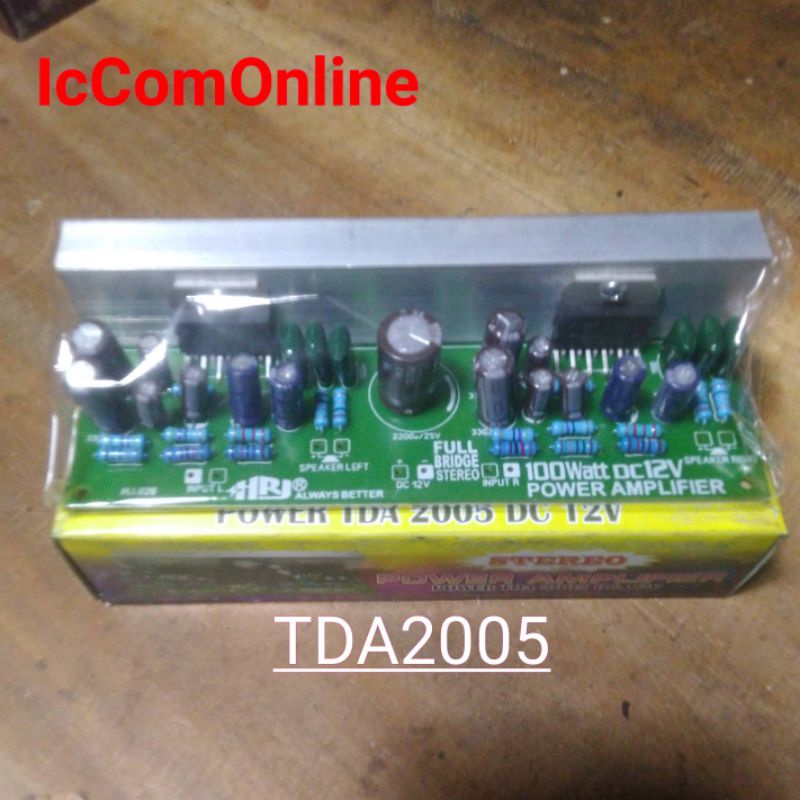 Jual Kit Power Amplifier TDA2005 STEREO | Shopee Indonesia