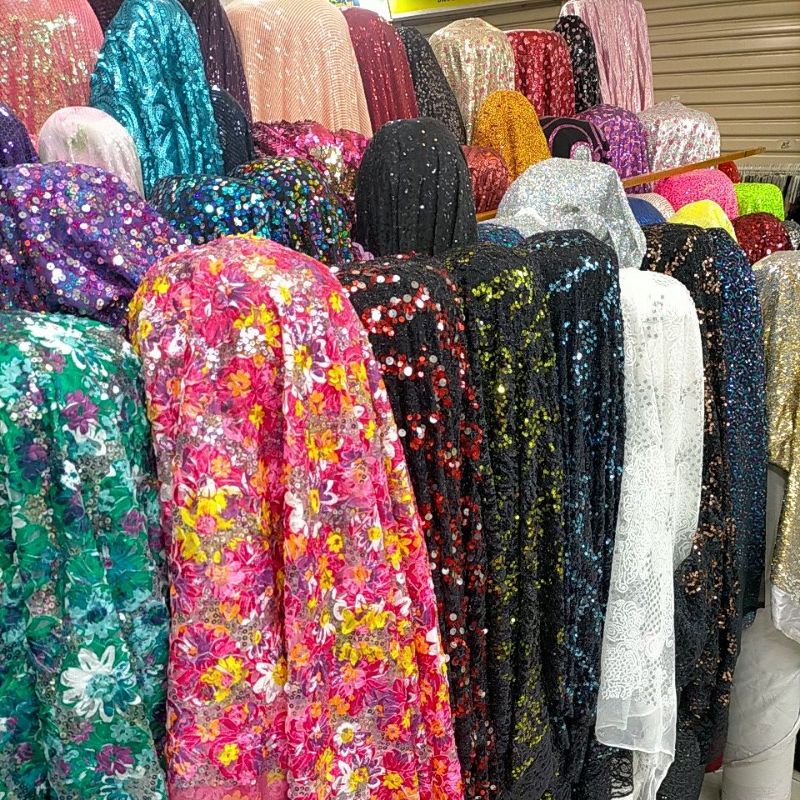 Jual BAHAN PAYET SEQUEEN Limited Edition Banyak WARNA DAN MOTIF(per 0 ...