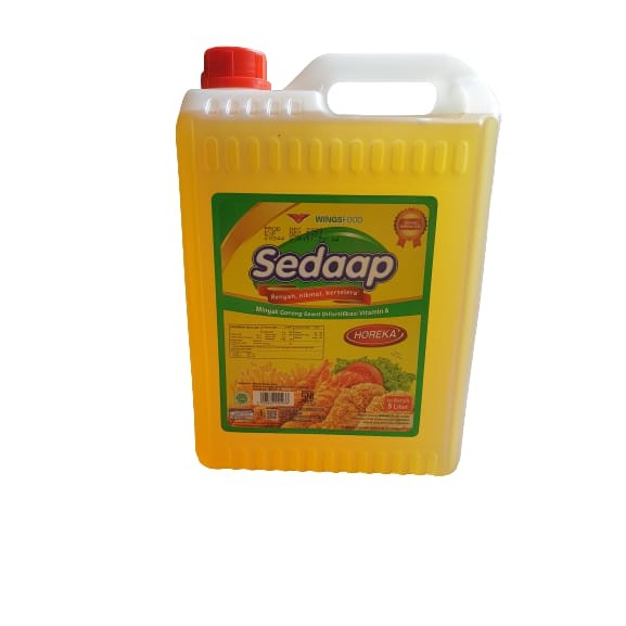 Jual SS Minyak Goreng Sedaap 5 Liter Jerigen Murah Grosir Sedap Sawit ...
