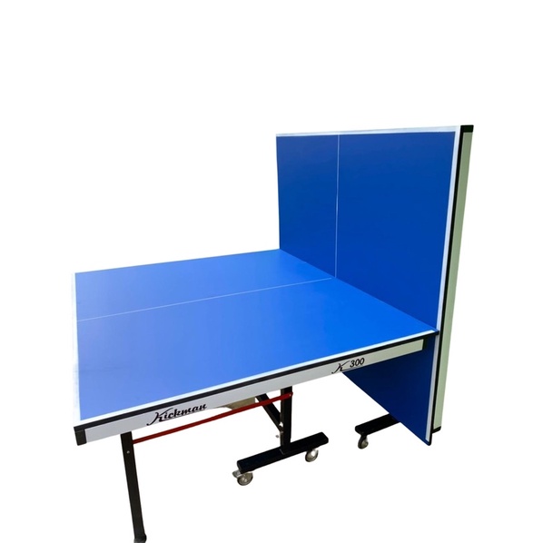 Jual Meja Ping Pong / Meja PingPong / Tenis Meja Kickman 300 Roda 8 Besar+Rem ORIGINAL | Shopee ...