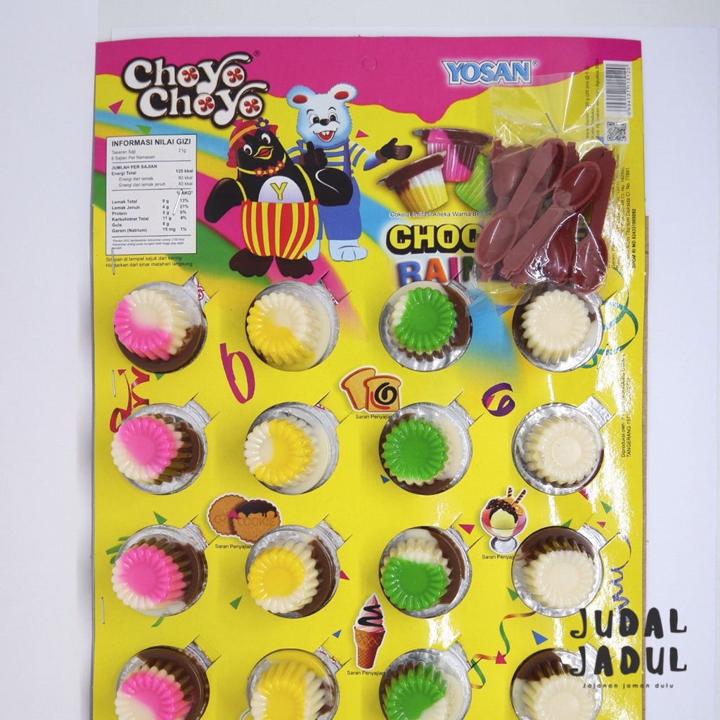 Jual Yosan choyo choyo Rainbow Cup / Choyo choyo chocolate / Choyo ...