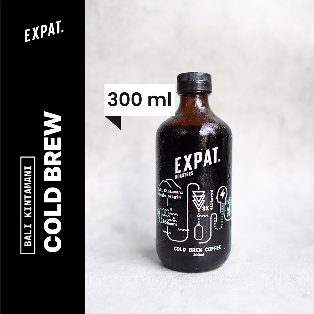 Jual Expat Roasters. Coffee Cold Brew RTD Bottle | Shopee Indonesia