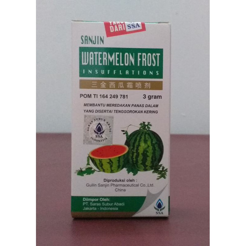 Jual Watermelon Frost Insufflations Obat sariawan Indonesia|Shopee ...