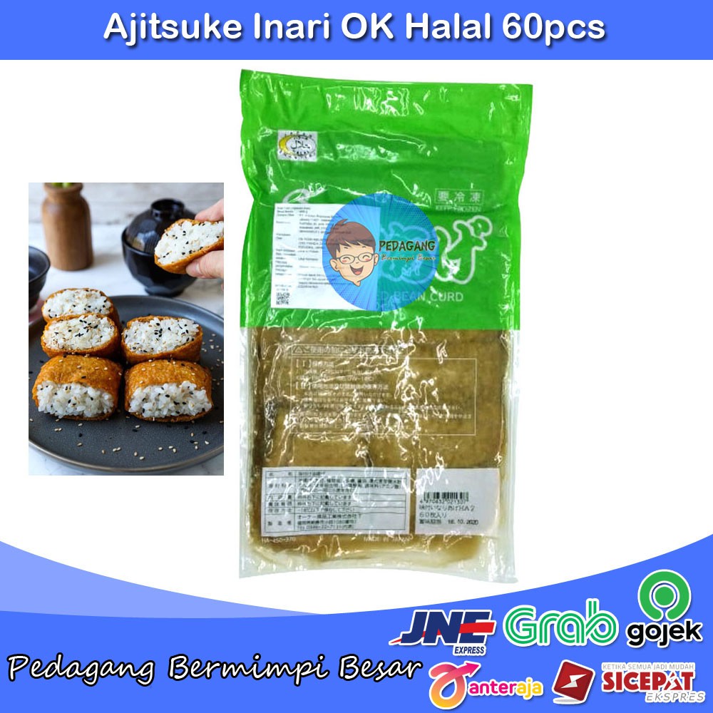 Jual Ajitsuke Inari Halal 1Kg | Kulit Tahu | Shopee Indonesia