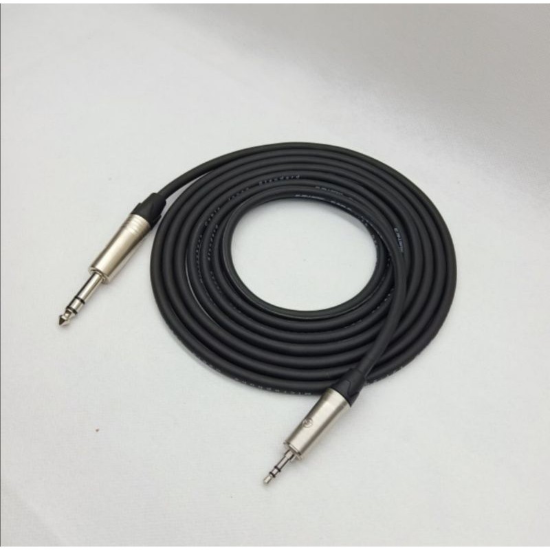 Jual Kabel Audio Canare 50Cm Jack 3,5mm Mini Stereo To Akai 6,5mm ...