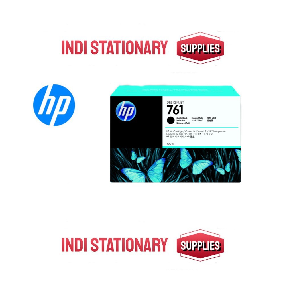 Jual Tinta HP 761 400-ml Matte Black DesignJet Ink Cartridge | Shopee ...
