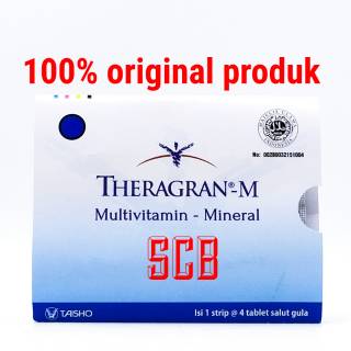 Theragran M / Theragran-M - Multivitamin - Mineral | Shopee Indonesia