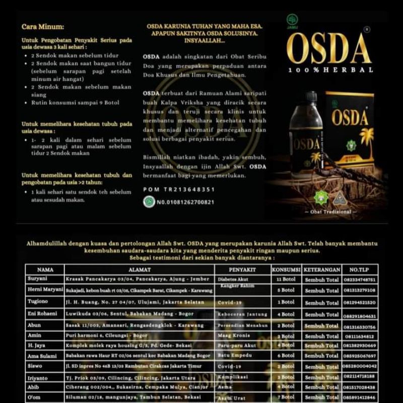 Harga Osda Terbaru Sep 2025 | BigGo Indonesia