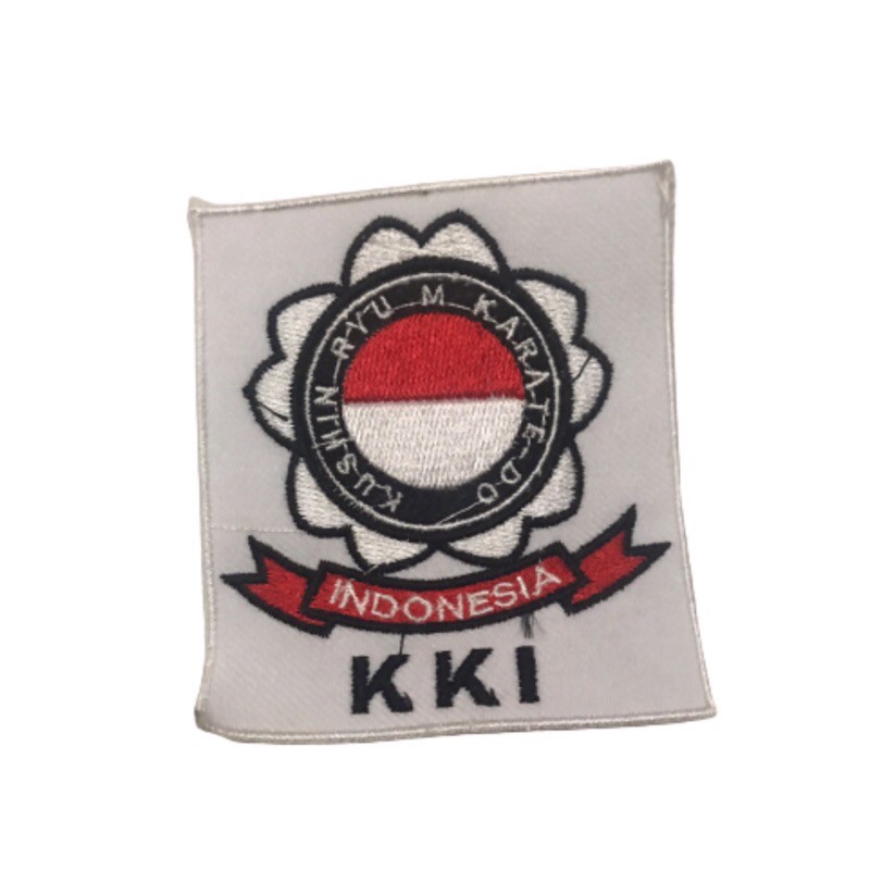 Jual Bedge Bordir Logo kki | Shopee Indonesia
