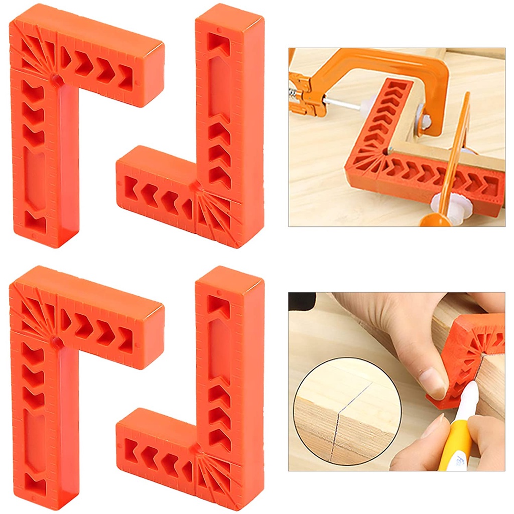 Jual Square Clamp 3 inch 80Mm Jepitan Klem Kayu Clamping Square Siku ...
