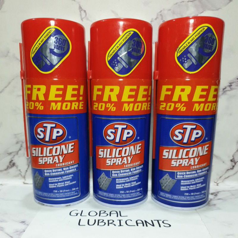 Jual STP Silicone Spray Lubricant 300mL (Pelumas Serba Guna) | Shopee ...