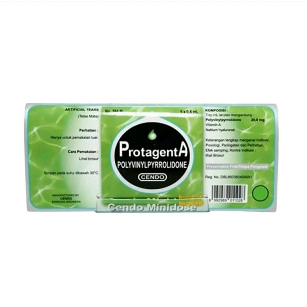 Jual CENDO PROTAGENTA MINI DOSE 0.6 ML X 5 MATA KERING / PELICIN ...