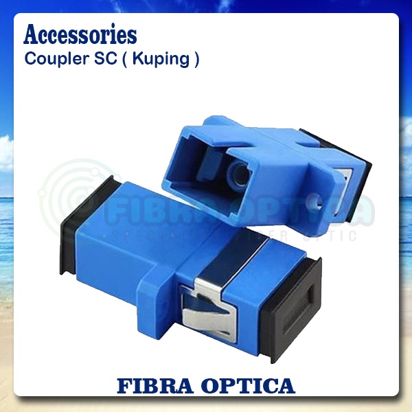 Jual Coupler SC Fiber Optic | Converter SC/UPC ( Kuping ) | Shopee ...