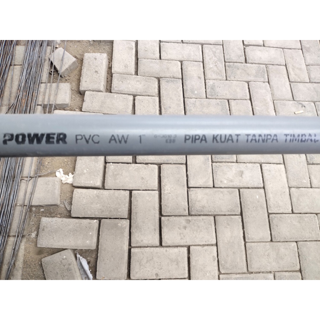 Jual Pipa PVC Power 1 " AW | Shopee Indonesia