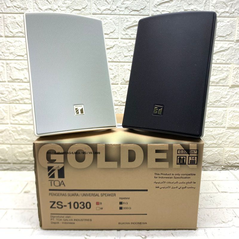 Jual Wall Speaker TOA ZS 1030 B-W Original | Shopee Indonesia