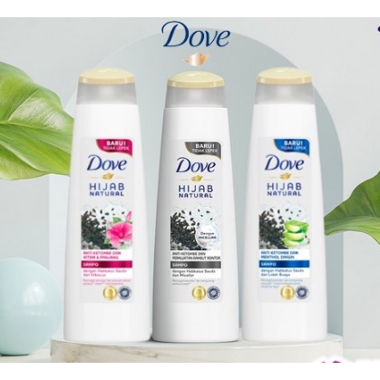 Jual DOVE HIJAB NATURAL ANTI KETOMBE SHAMPOO SERIES 135ML | Shopee ...
