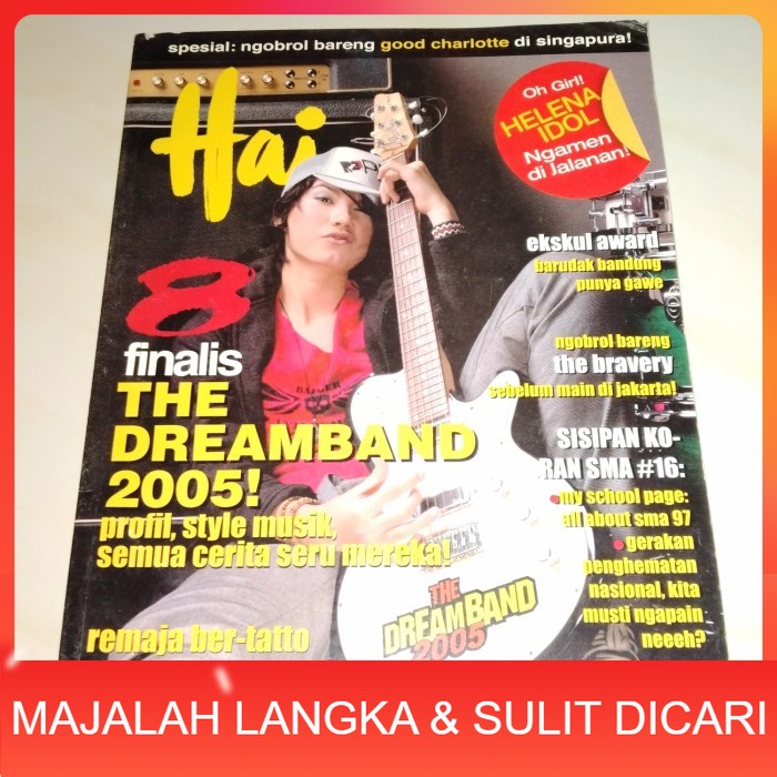 Jual Majalah HAI No.31 Agu 2005 DEA Langka | Shopee Indonesia