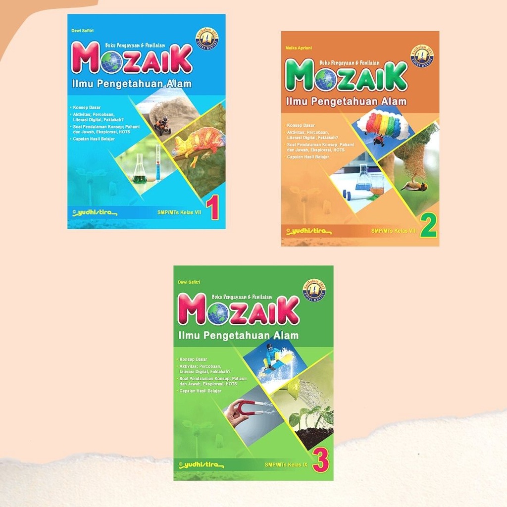 Jual Mozaik IPA Terpadu Kelas 7,8,9 SMP/MTS Kurikulum 2013 Edisi Revisi ...