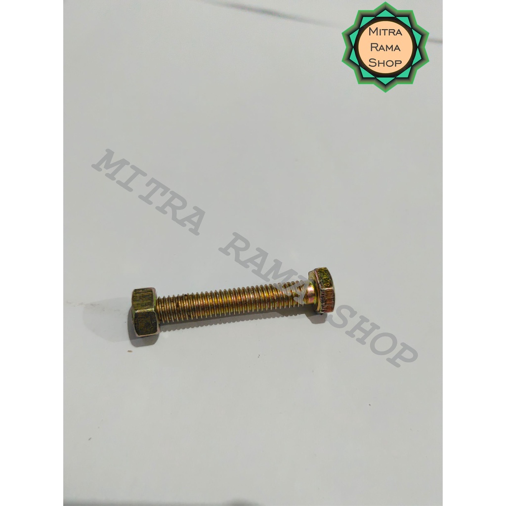 Jual Baut Mur Kuning M6 MINIMAL PEMESANAN 10 PCS | Shopee Indonesia