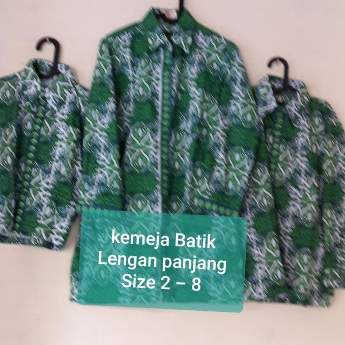 Jual Seragam Batik Al Azhar Batik Lengan Panjang, size 2 | Shopee Indonesia